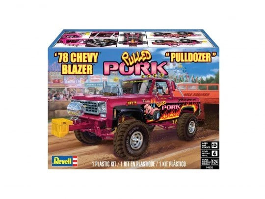14532 Level 4 1978 Chevrolet Blazer Pickup Truck Pulled Pork Pulldozer ...